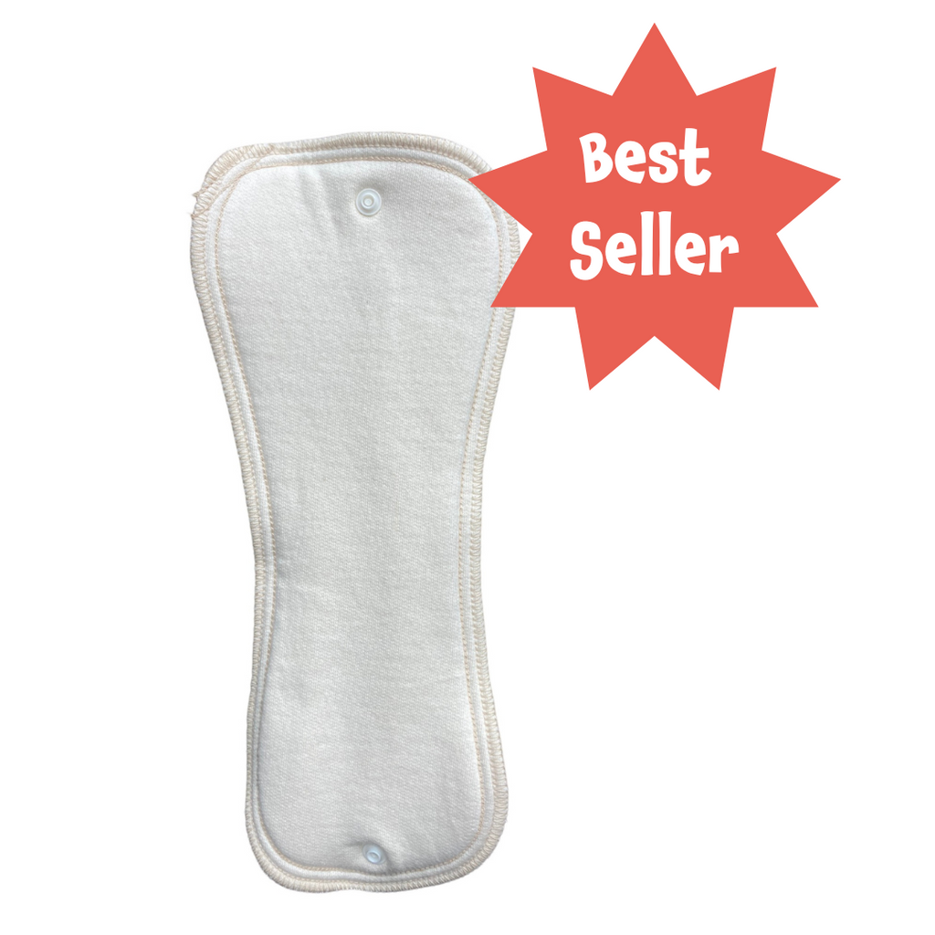 Flappy-Nappies Snap-in Pads for All-in-Two Diaper Covers | EarthHero