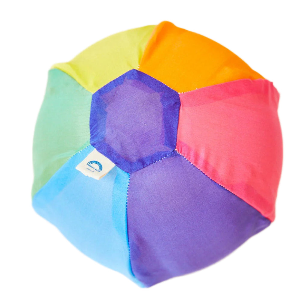Sarah's Silks Rainbow Silk Balloon Ball Cover for Indoor & Outdoor Play ...