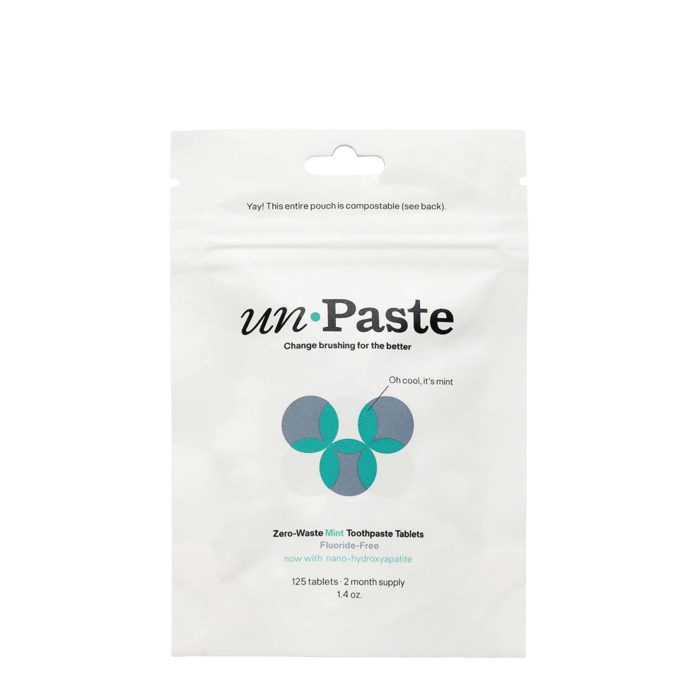 UNPASTE Toothpaste Tablets w/ Fluoride - Mint | EarthHero