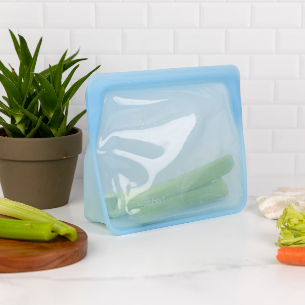 Stasher Silicone Stasher Stand Up Bag | EarthHero