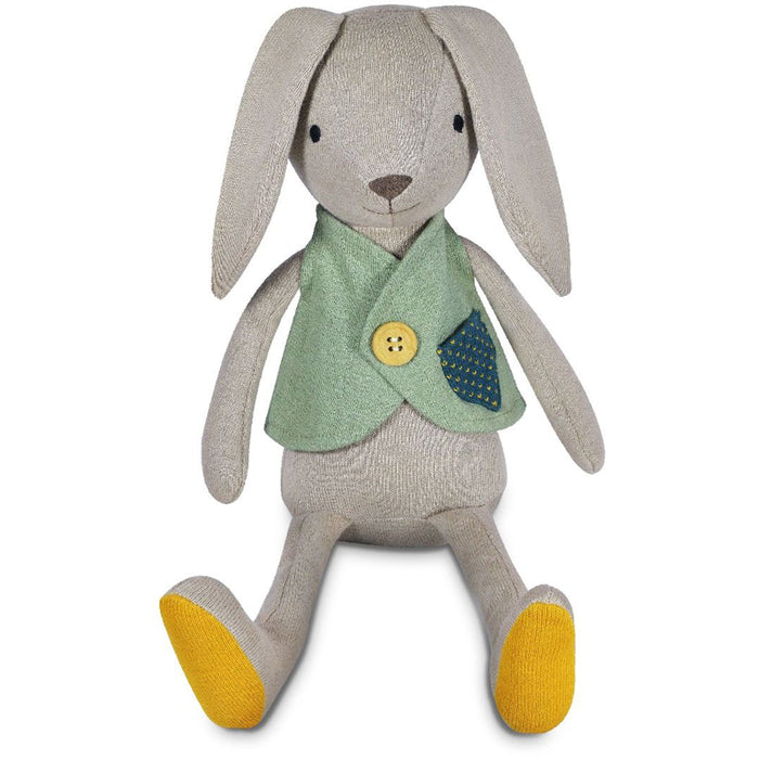 Apple Park Luca Knit Bunny Pal Plush Toy | EarthHero
