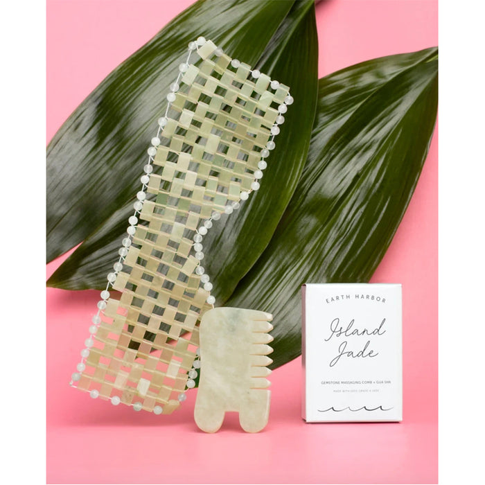 Earth Harbor Island Jade Eye Mask | EarthHero