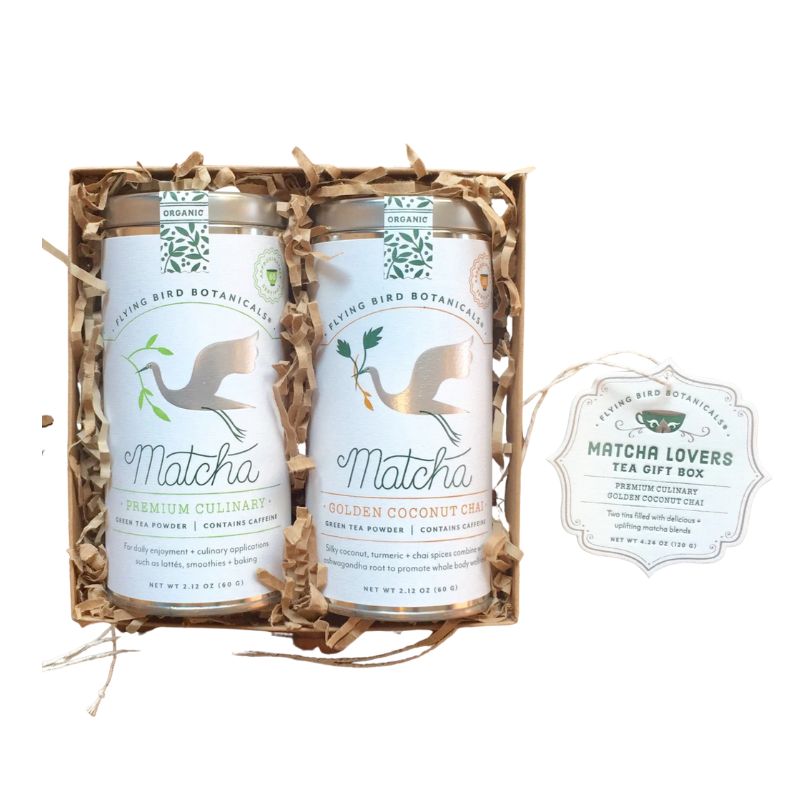 Flying Bird Botanicals Matcha Lover‚Äôs Gift Box | EarthHero