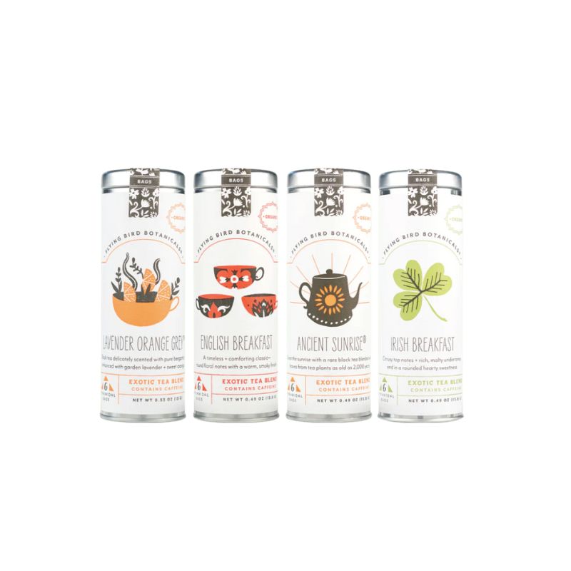 Flying Bird Botanicals Good Morning Tea Gift Box Set | EarthHero