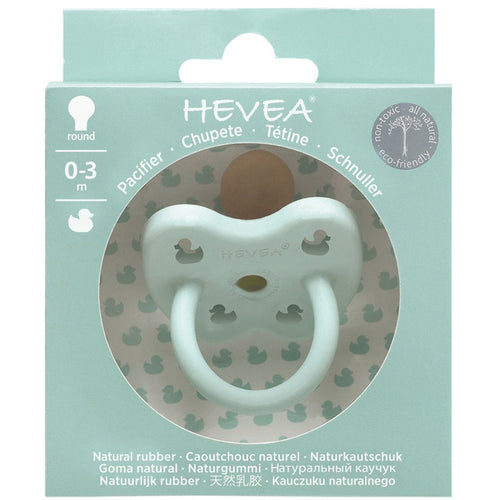 HEVEA Grey Orthodontic Natural Rubber Pacifier | EarthHero