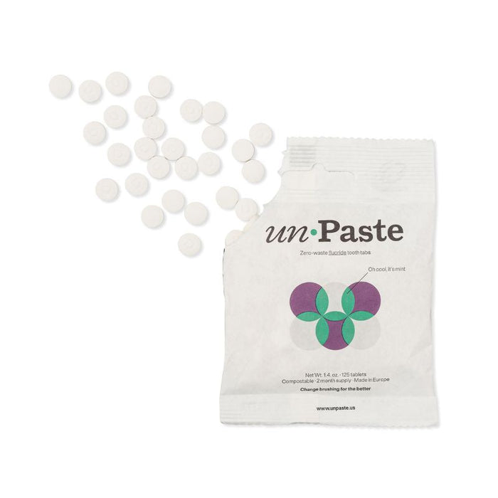 UNPASTE Toothpaste Tablets w/ Fluoride - Mint | EarthHero