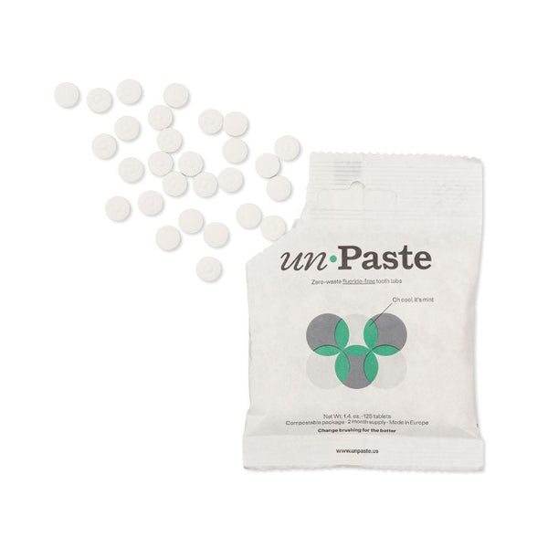 UNPASTE Toothpaste Tablets w/ Fluoride - Mint | EarthHero