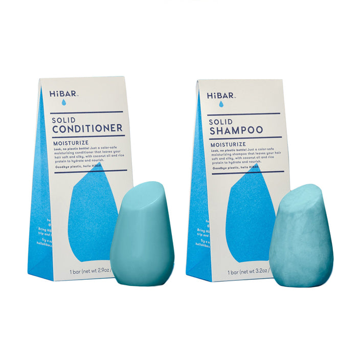 HiBAR Curl Shampoo + Conditioner Bars | EarthHero