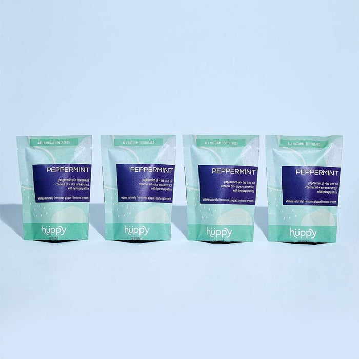 Huppy Toothpaste Tablets Refill - Plastic Free Toothpaste - Huppy ...