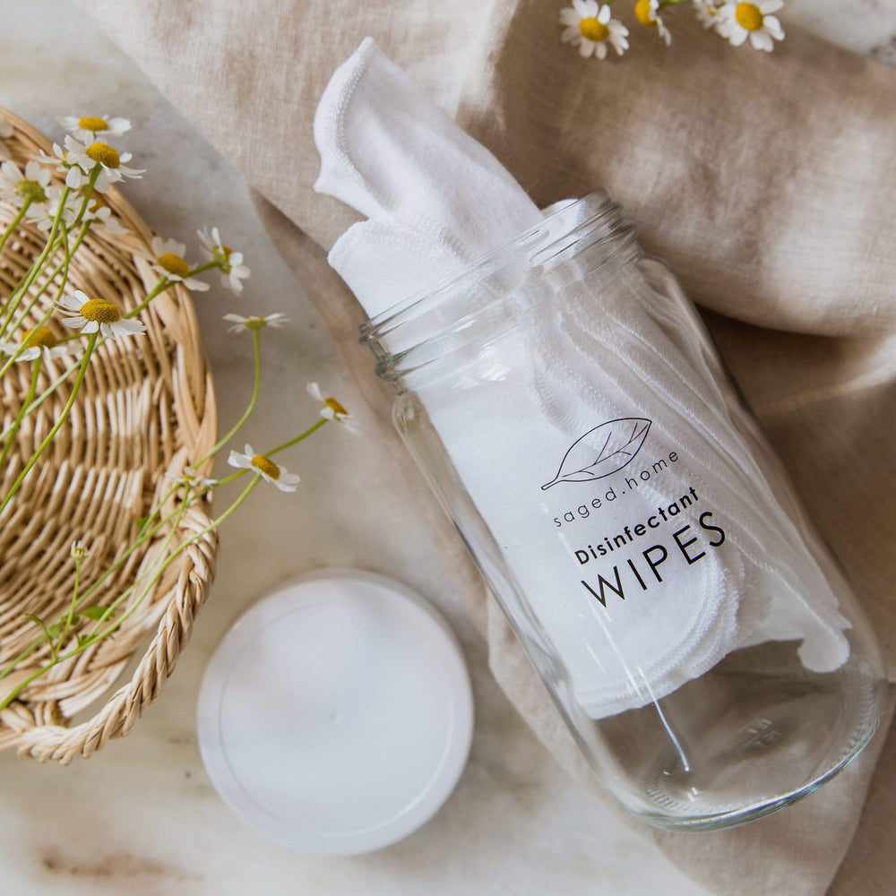 Saged Home Saged Home - Disinfectant Wipes - Set of 18 | EarthHero