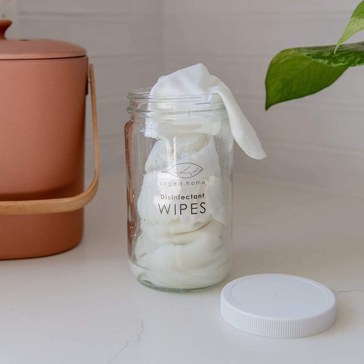 Saged Home Saged Home - Disinfectant Wipes - Set of 18 | EarthHero