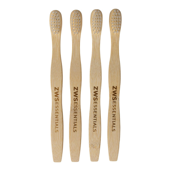 ZWS Essentials Bamboo Toothbrush - Adult - Zero Waste Toothbrush - ZWS ...