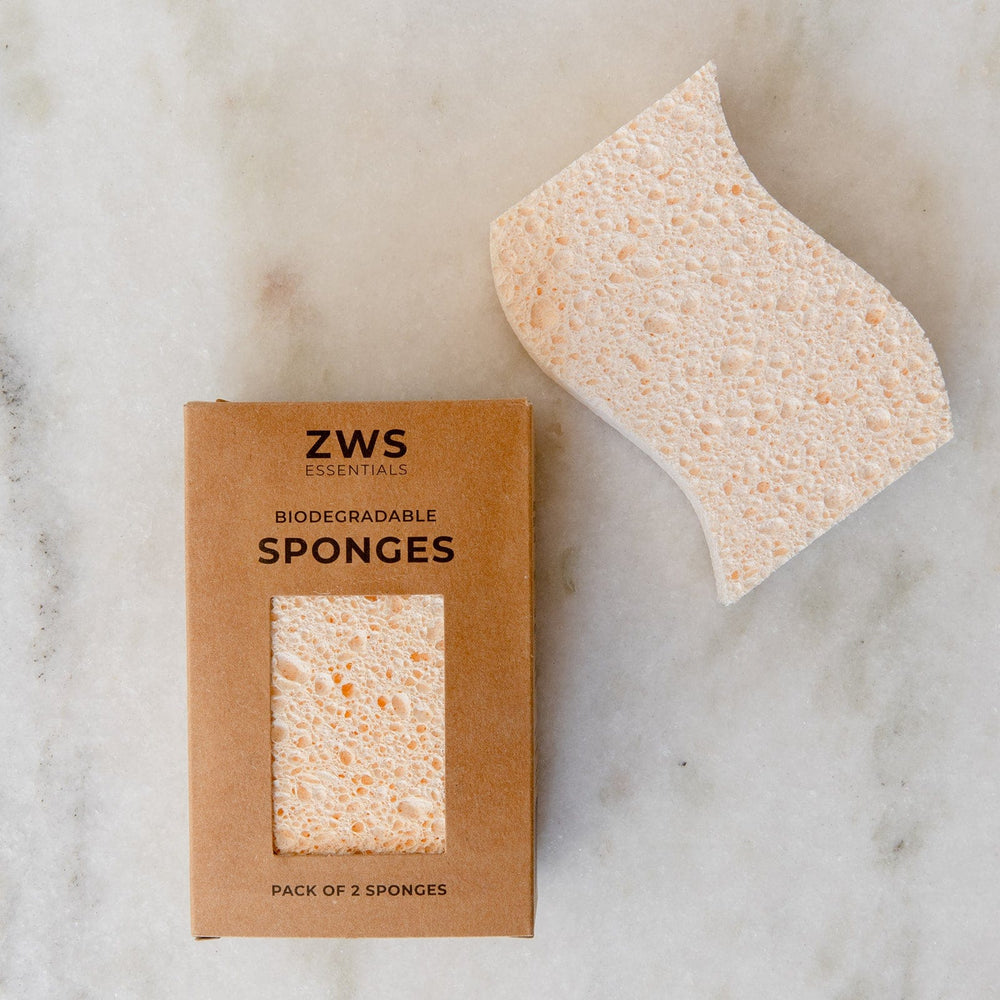 ZWS Essentials Biodegradable Kitchen Sponges | EarthHero