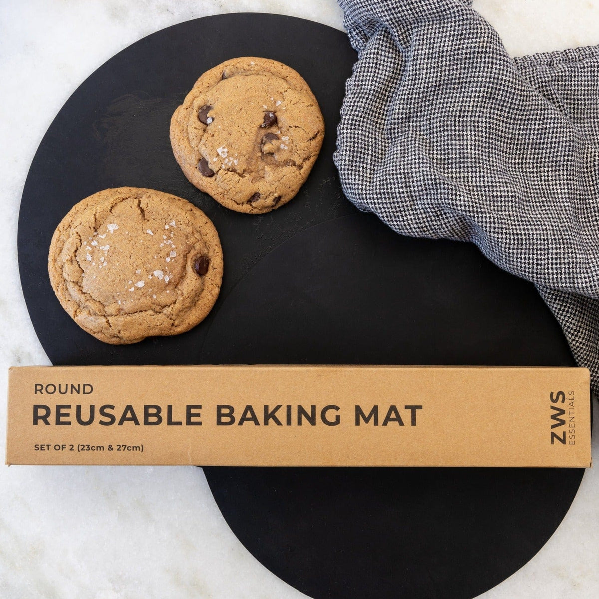 ZWS Essentials Silicone Baking Mat 2-Pack - Rectangle or Round | EarthHero